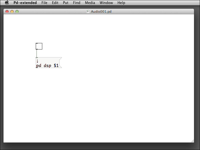 Preparing for audio processing | Multimedia Programming with Pure Data
