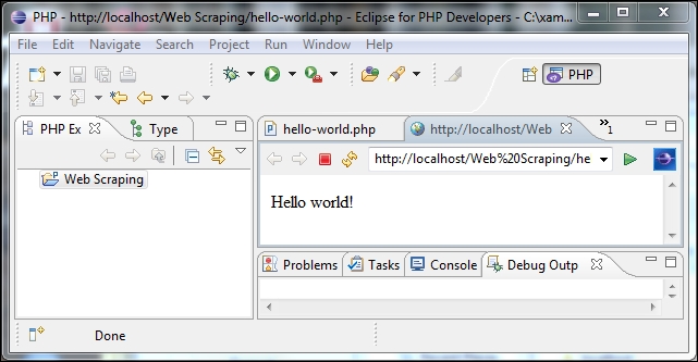 Instant PHP Web Scraping
