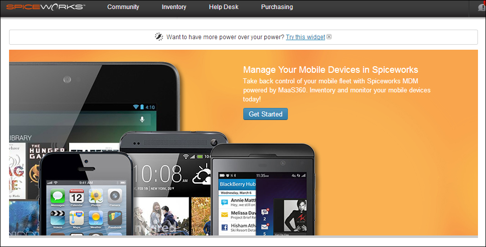 Getting Started with Spiceworks