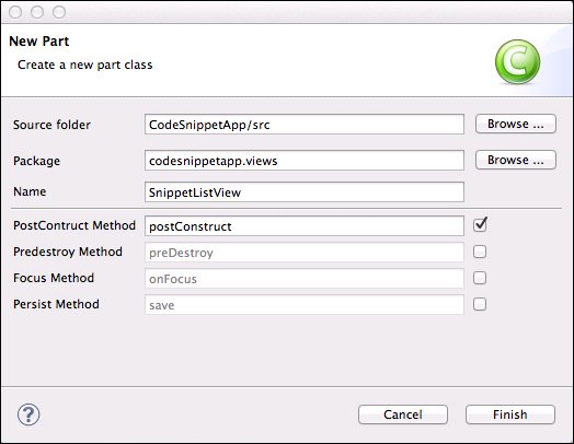 Instant Eclipse 4 RCP Development How-to