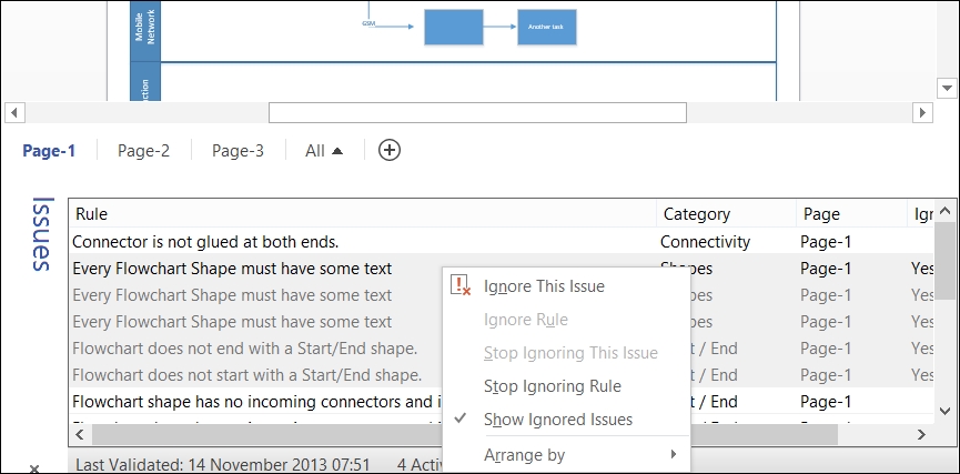 An overview of Validation objects | Microsoft Visio 2013 Business ...
