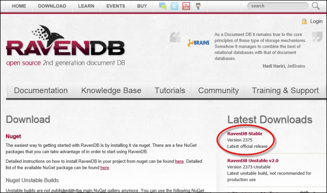1. Getting Started with RavenDB | RavenDB 2.x Beginner's Guide