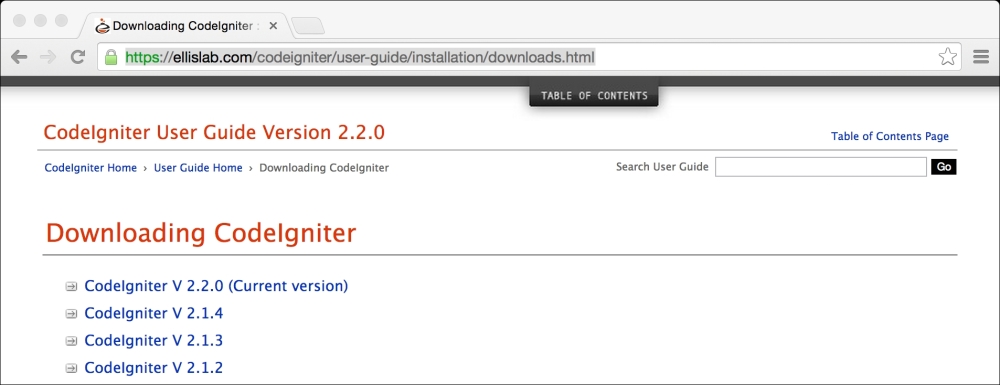 1. Introduction and Shared Project Resources | CodeIgniter Web Application Blueprints