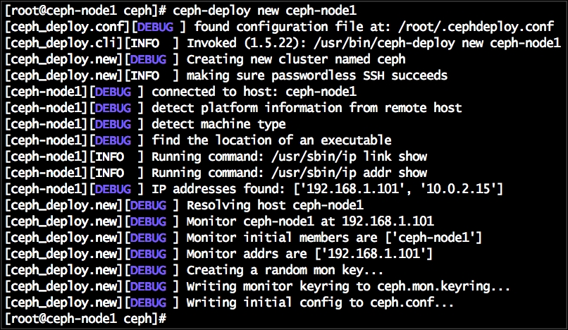 Ceph Cookbook