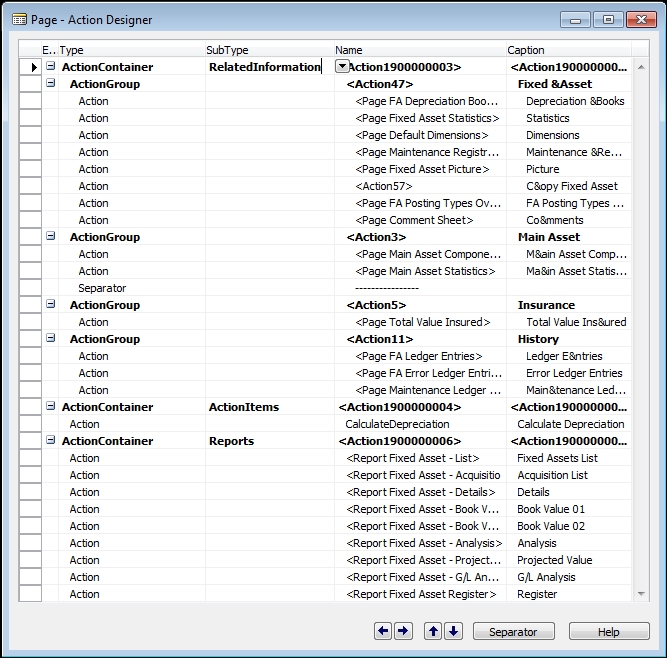 Page Actions | Programming Microsoft Dynamics NAV 2015