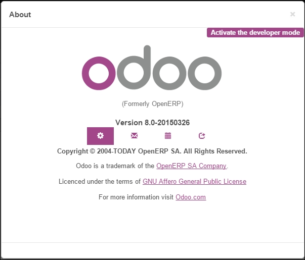 Working with Odoo