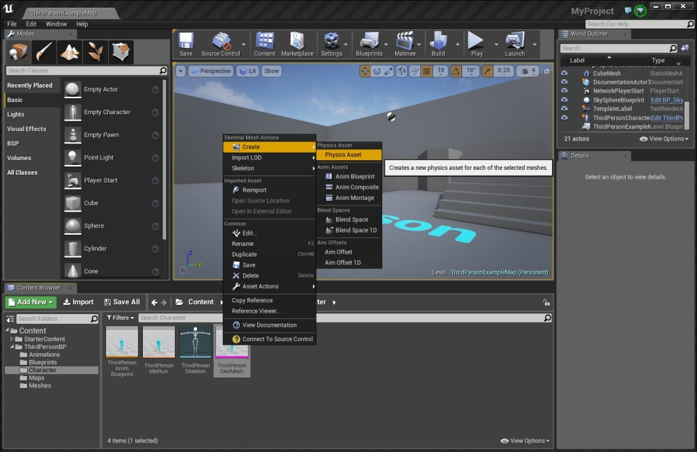 Unreal Engine Physics Essentials