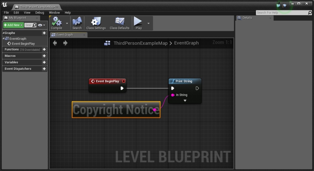 Creating Custom Blueprint Nodes Unreal Engine Game Development Cookbook 3732