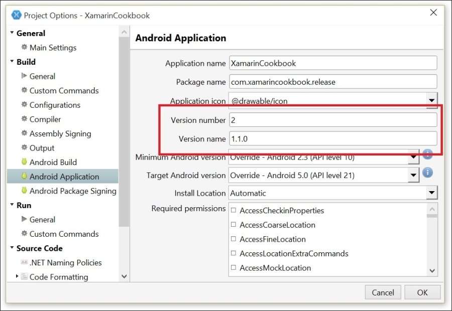 Xamarin Mobile Development for Android Cookbook