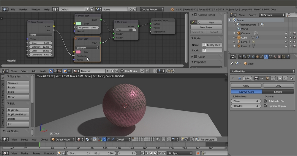 static texture blender