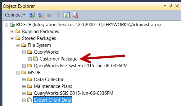 Deploying an SSIS package to the package store | SQL Server 2014 with ...