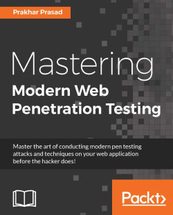 Command shell | Mastering Modern Web Penetration Testing