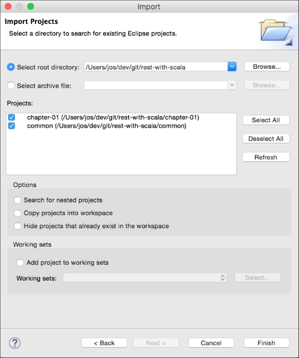 RESTful Web Services with Scala