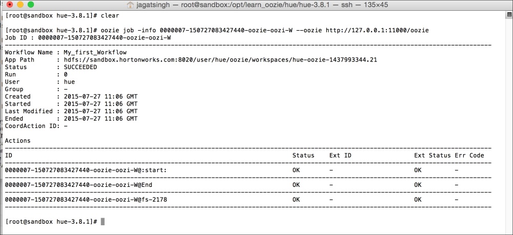 The Oozie Command Line Apache Oozie Essentials 