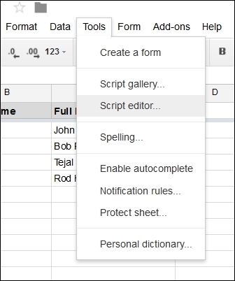 Learning Google Apps Script | Packt