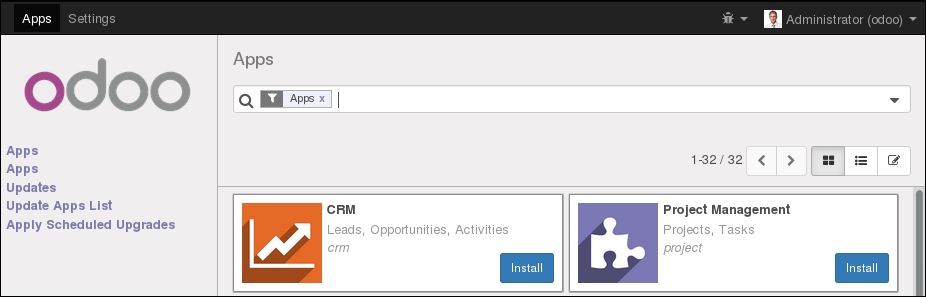 Odoo Development Cookbook