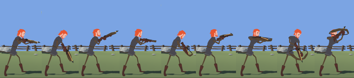 Using Blend Trees to aim | Unity 5.x Animation Cookbook