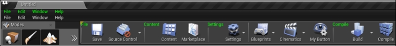 Creating New Toolbar Buttons Unreal Engine 4 Scripting With C Cookbook 8637
