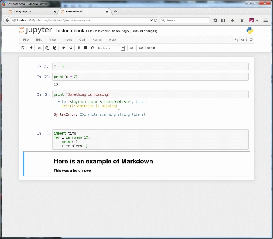 10. Visiting Jupyter | Mastering IPython 4.0