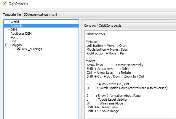 Creating 3d Views With Qgis2threejs Mastering Qgis Second Edition