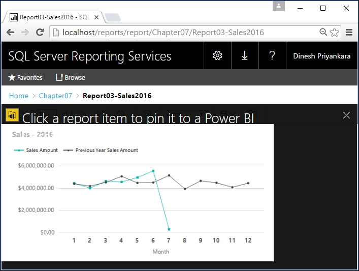 Embedding reports in other applications | SQL Server 2016 Reporting Services Cookbook