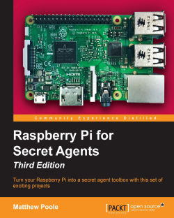 Displaying secret codes and messages | Raspberry Pi for Secret Agents - Third Edition