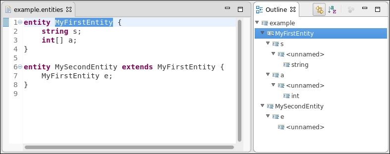 Customizations of IDE concepts | Implementing Domain-Specific Languages ...