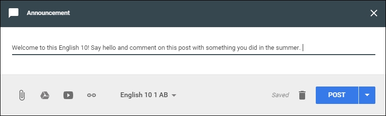 Teaching with Google Classroom