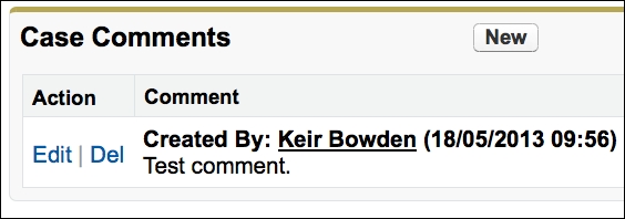 Refreshing record details from embedded Visualforce | Visualforce Development Cookbook - Second ...