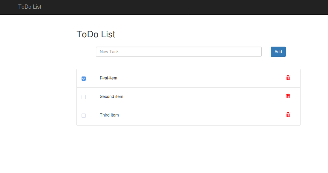 ToDo List App JavaScript By Example