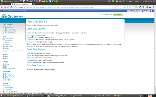 Creating WMS and WFS services with GeoServer | PostGIS Cookbook ...