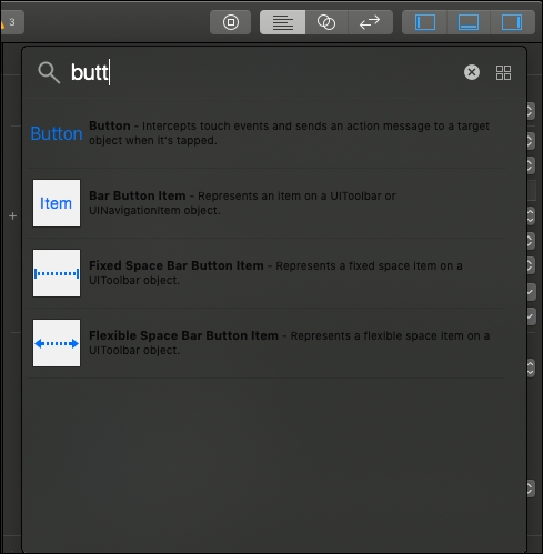 Creating a UI for the app | Swift Game Development - Third Edition