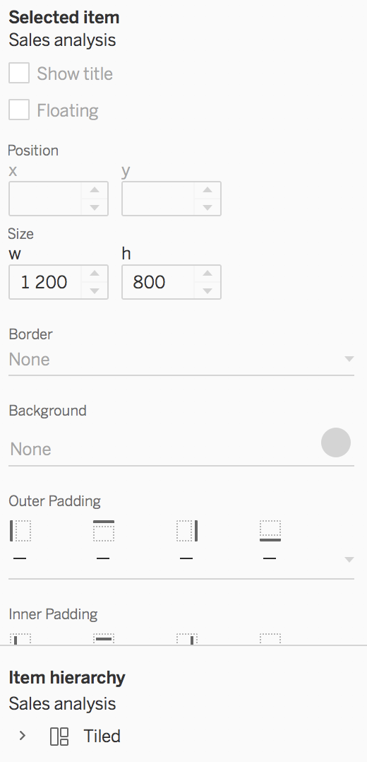 Dashboard basics | Getting Started with Tableau 2018.x