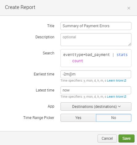 Summary indexing | Splunk 7 Essentials - Third Edition