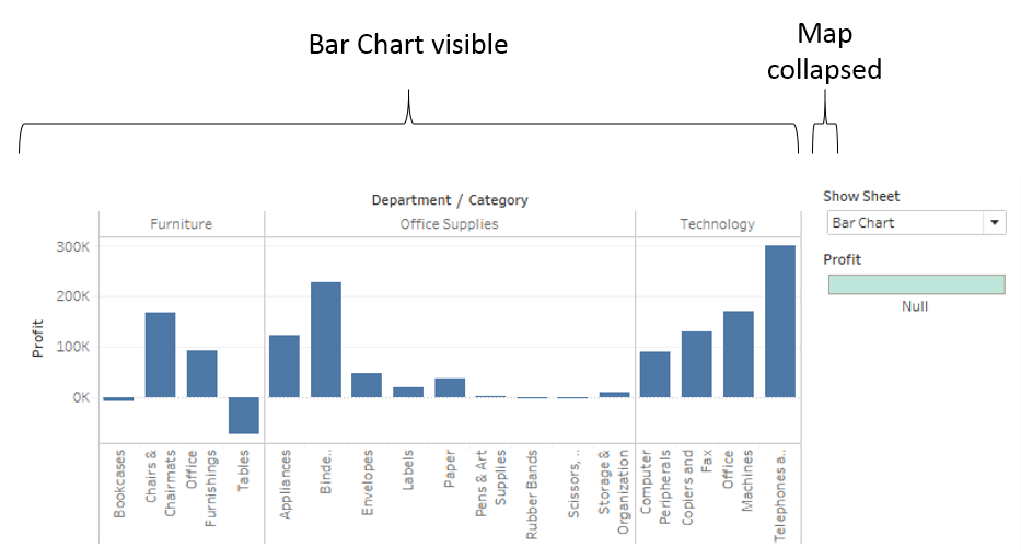 Sheet swapping and dynamic dashboards | Learning Tableau 2019 - Third ...