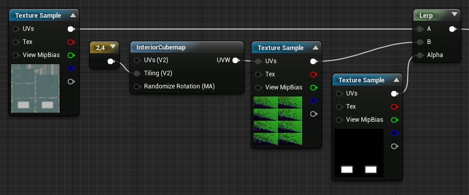 Using interior cubemaps to texture the interior of a building | Unreal ...