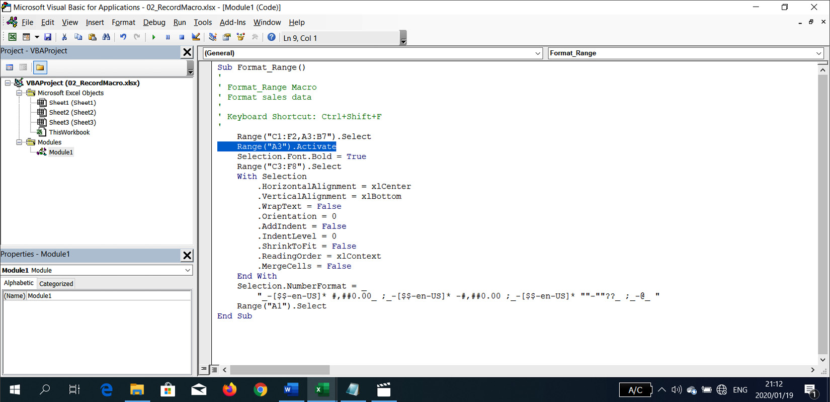 Editing the code by changing cell references | VBA Automation for Excel ...