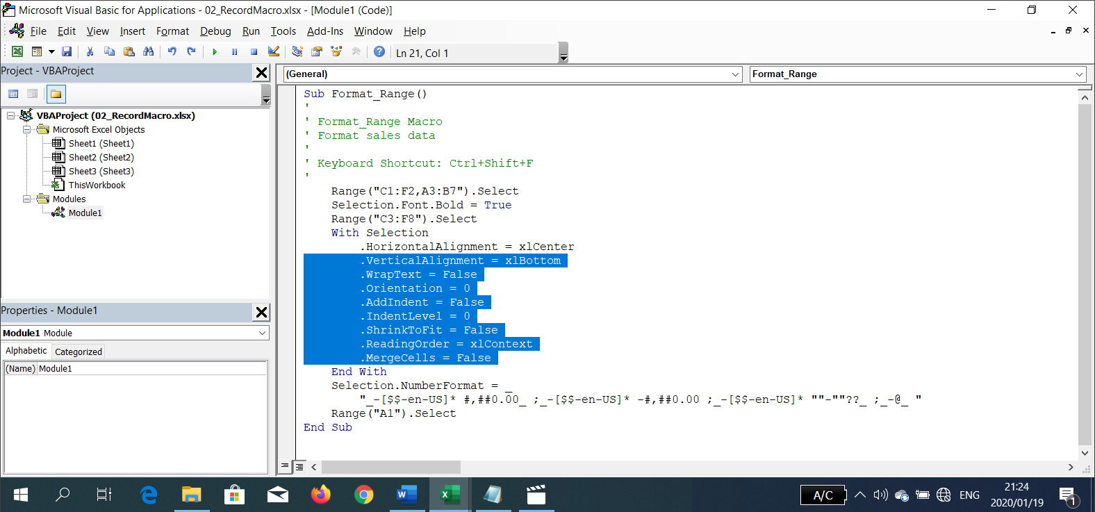 Editing the code by changing cell references | VBA Automation for Excel ...