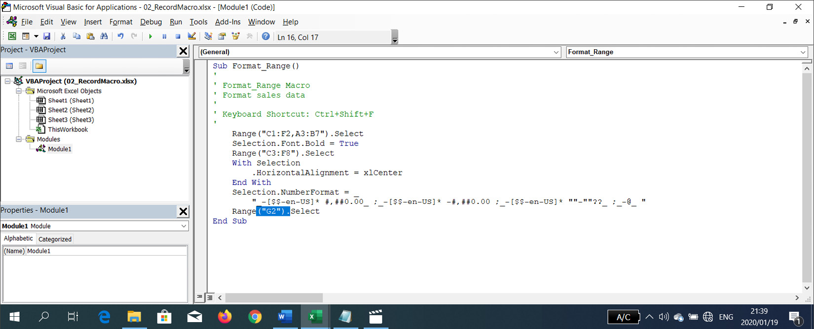 Editing the code by changing cell references | VBA Automation for Excel ...