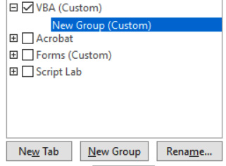 Creating a customized ribbon | VBA Automation for Excel 2019 Cookbook
