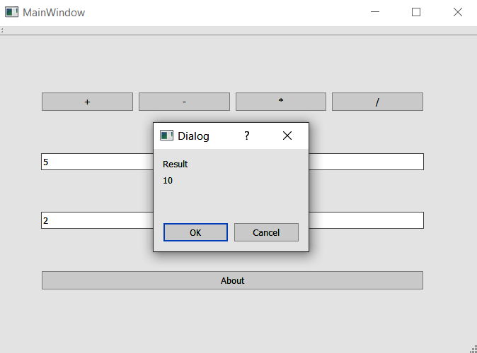 Wiring the Qt Widgets application logic | Application Development with Qt Creator - Third Edition
