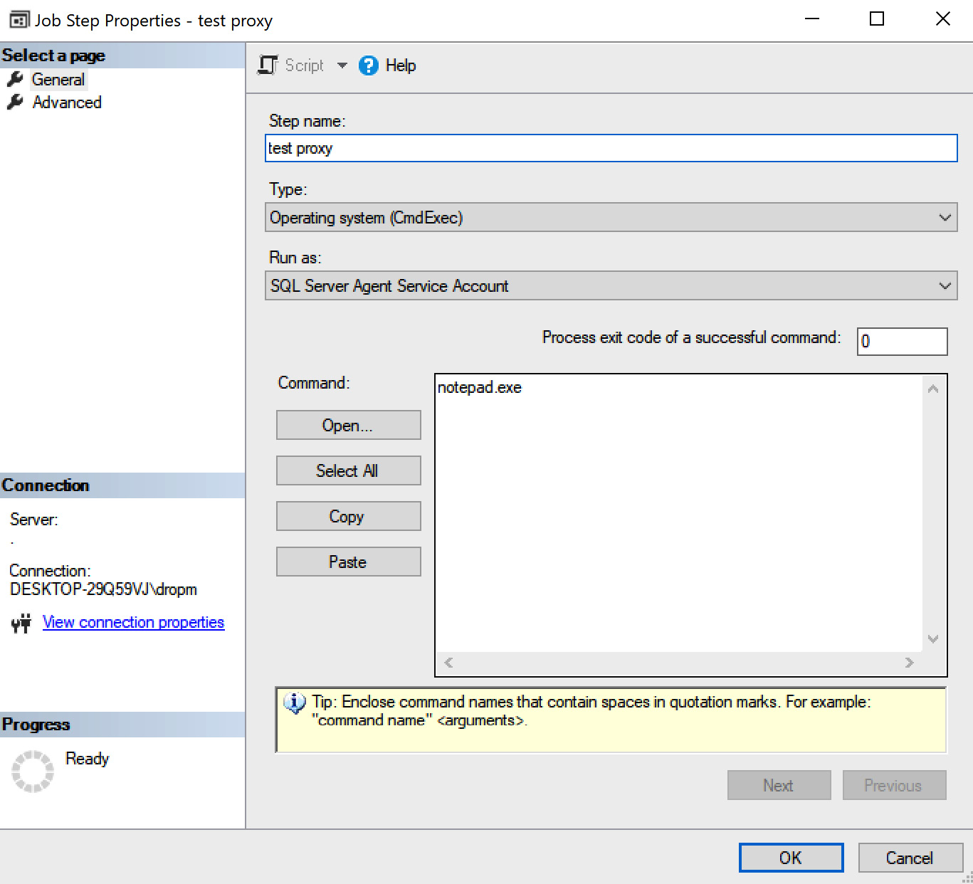 SQL Server Agent security | SQL Server 2019 Administrator's Guide ...