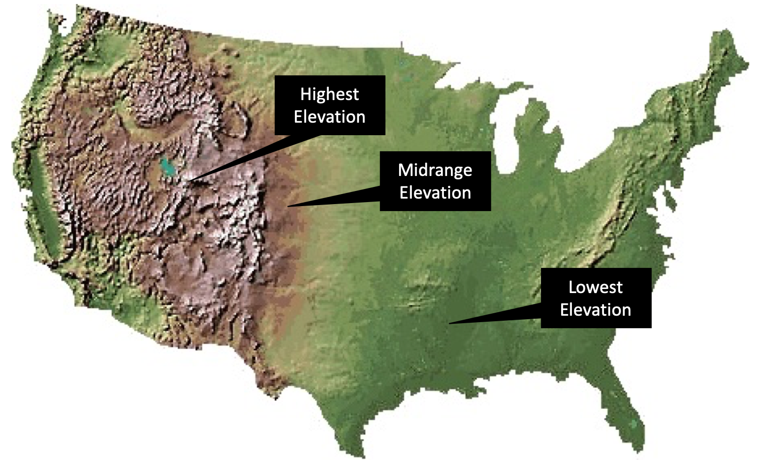 Elevation data | Learning Geospatial Analysis with Python - Third Edition