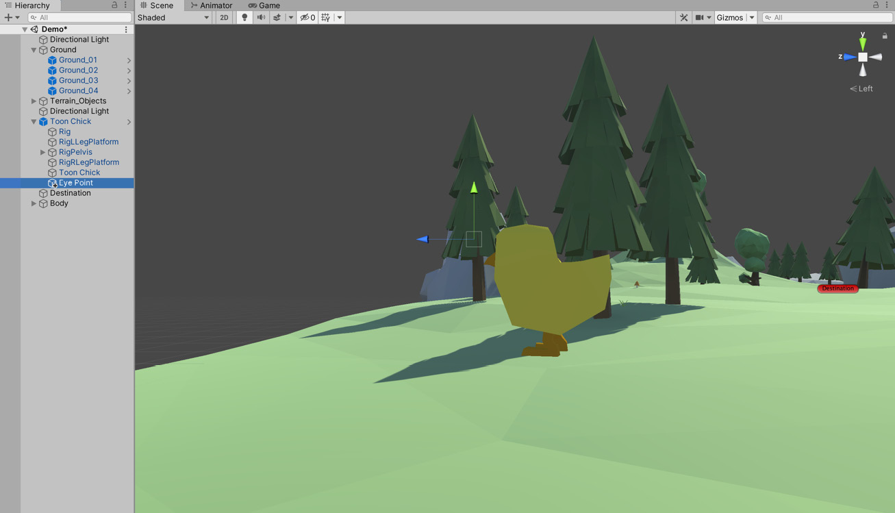 Providing the enemy with sight | Unity 2020 By Example - Third Edition