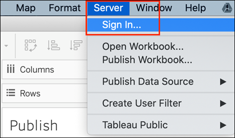 Publishing a data source to Tableau Server | Mastering Tableau 2021 ...
