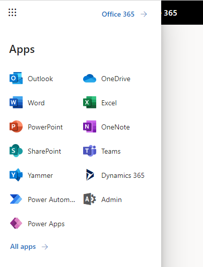 The Power Apps start screen | Learn Microsoft Power Apps - Second Edition