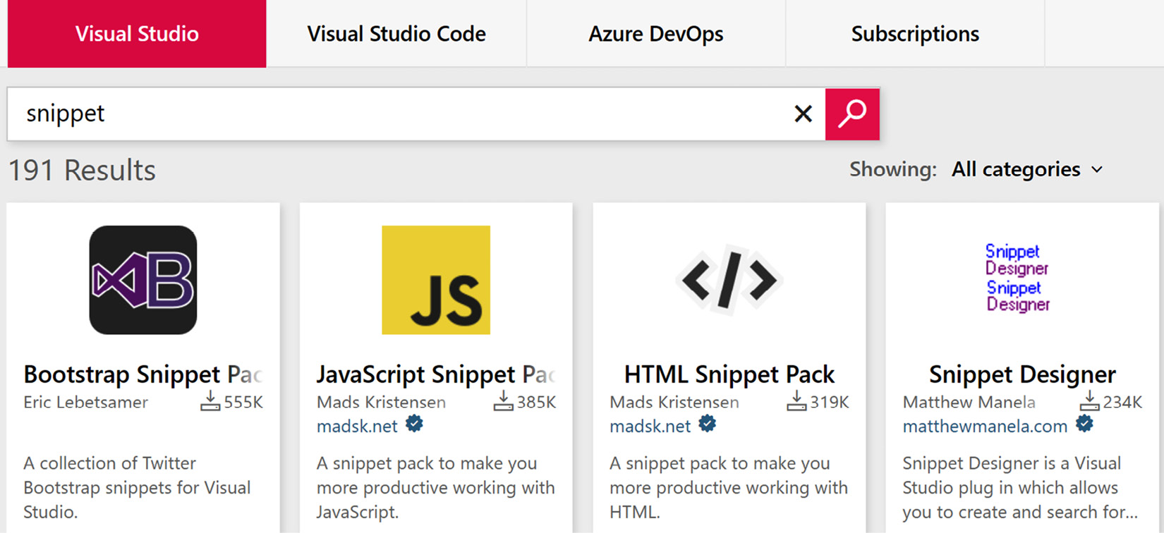 Adding HTML Snippet Pack | Hands-On Visual Studio 2022
