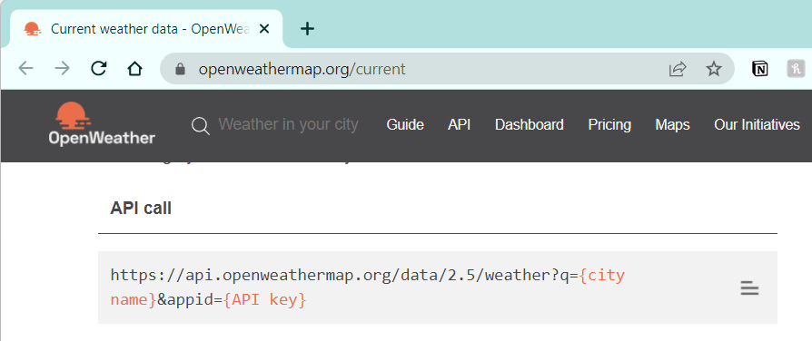 Using an Application Programming Interface (API) for live data | The ...