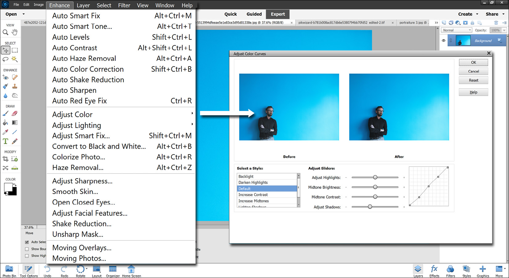 The Create and Share menus | Mastering Adobe Photoshop Elements 2022 ...
