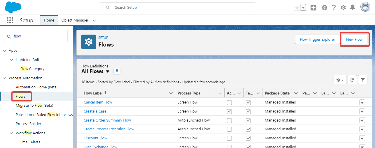 Example 1: screen flow | Salesforce for Beginners - Second Edition